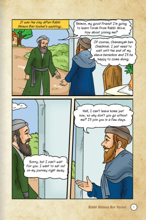 The Tannaim Series: Rabbi Shimon Bar Yochai – Judaica Plaza