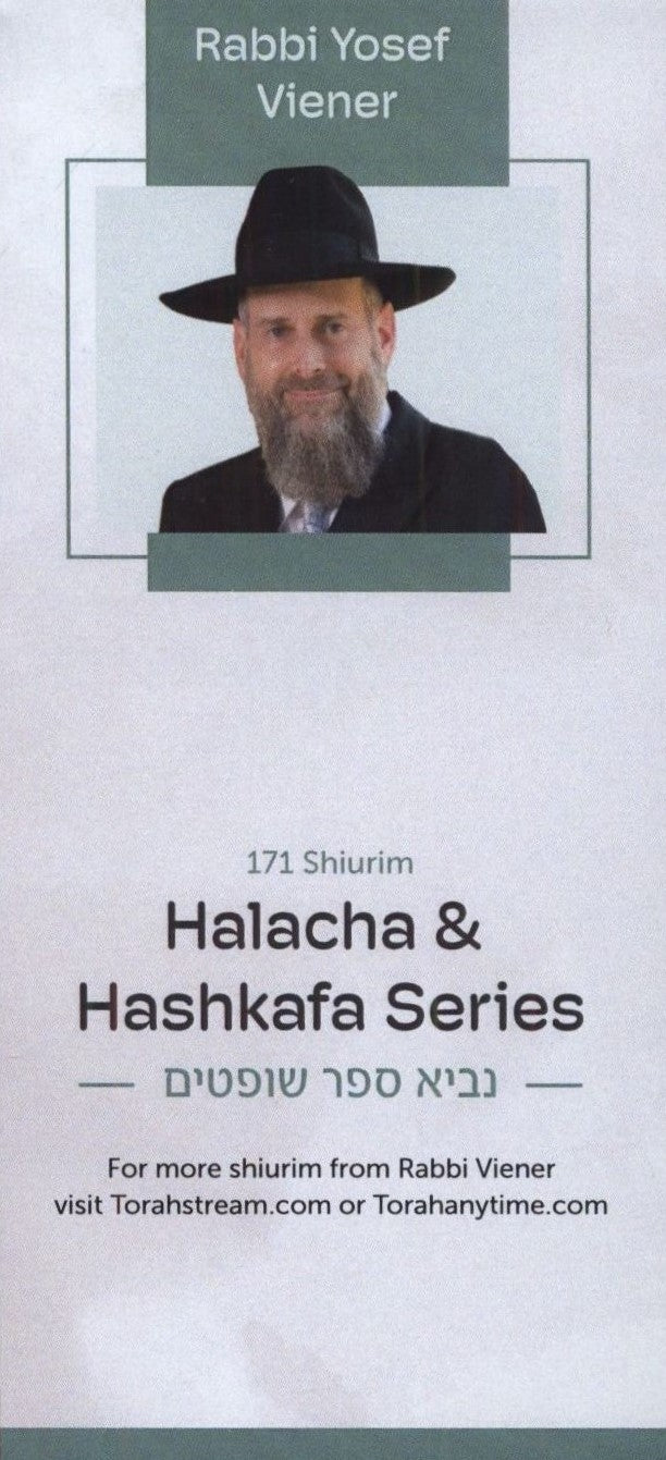 Torah 2 Go: R' Yosef Viener - Navi Sefer Shoftim (USB) – Judaica Plaza