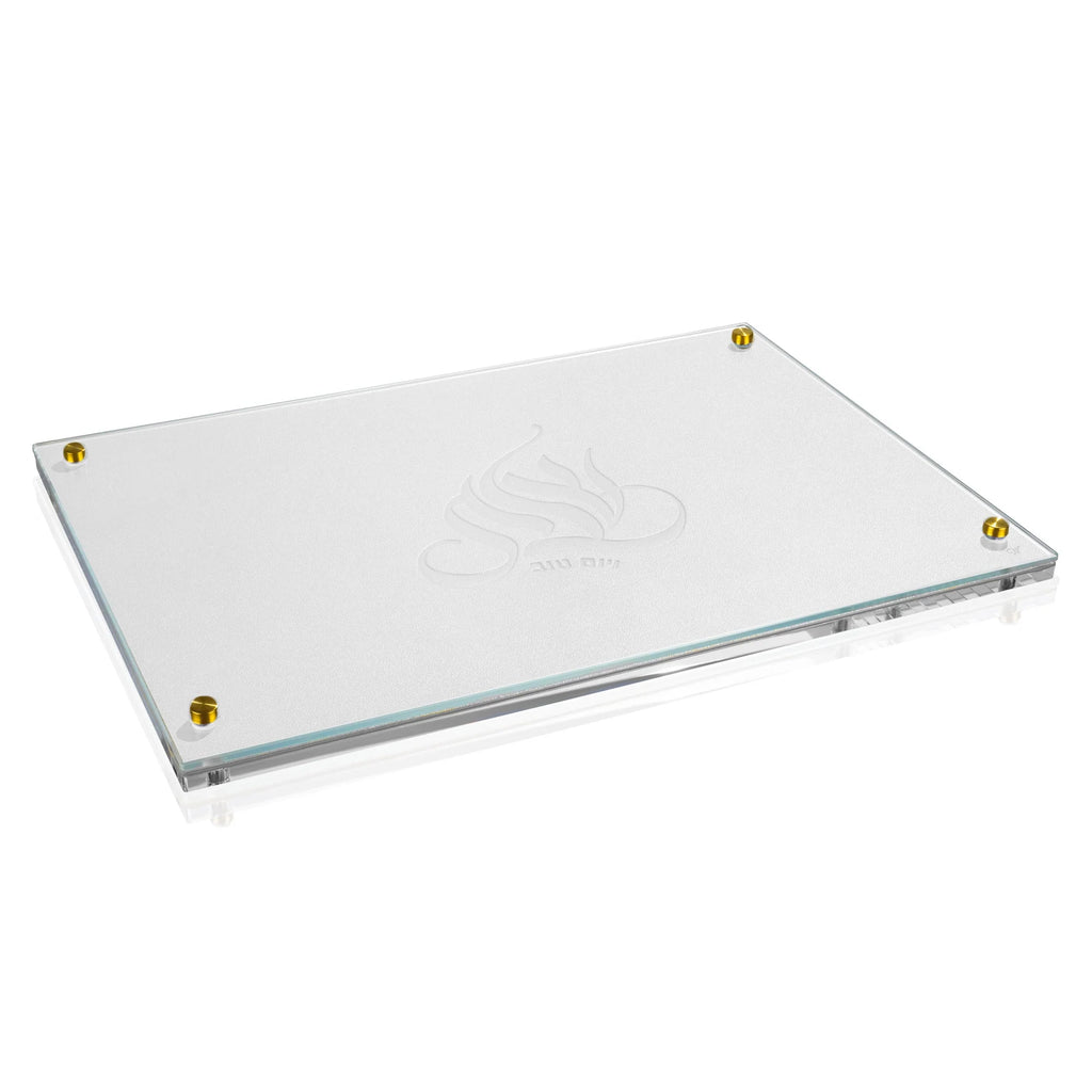 Waterdale Collection: Lucite Challah Board Embossed Regal – Judaica Plaza