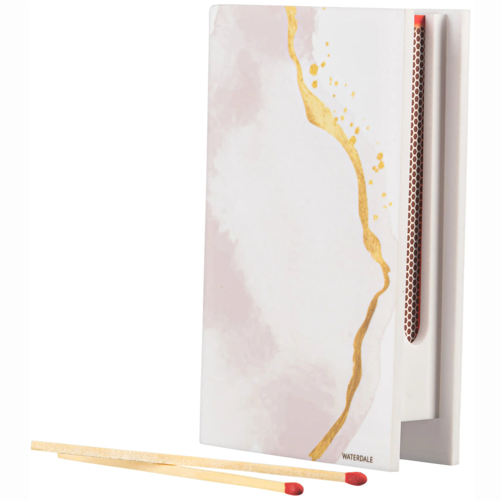 Waterdale Collection: Lucite Matchbox Holder - Watercolor – Judaica Plaza