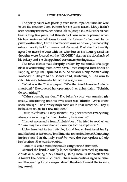 Return From Captivity - A Novel – Judaica Plaza