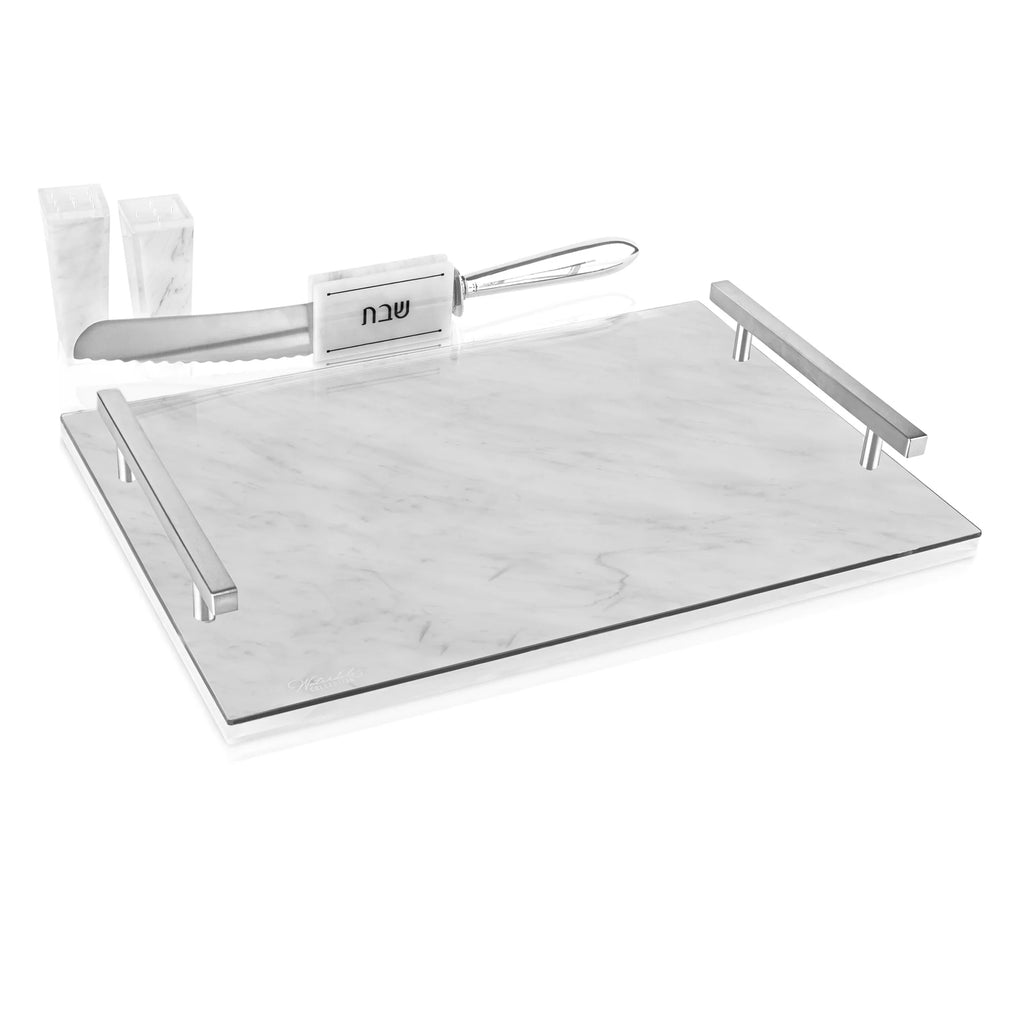 Waterdale Collection: Lucite Marble Challah Board – Judaica Plaza