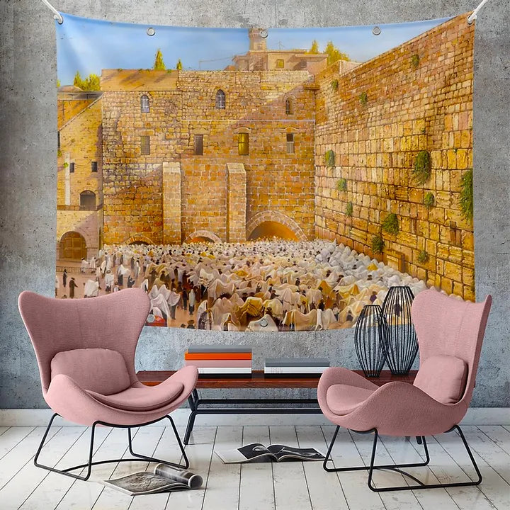 Sukkah Decoration: Birchas Kohanim Mural - 6.5' – Judaica Plaza
